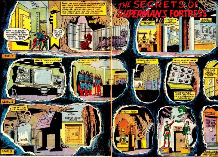 The History of Superman's Fortress of Solitude - Nerdist