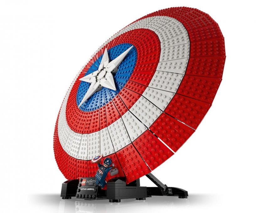 Build Your Own Legacy with LEGO's New CAPTAIN AMERICA Shield Set - Nerdist