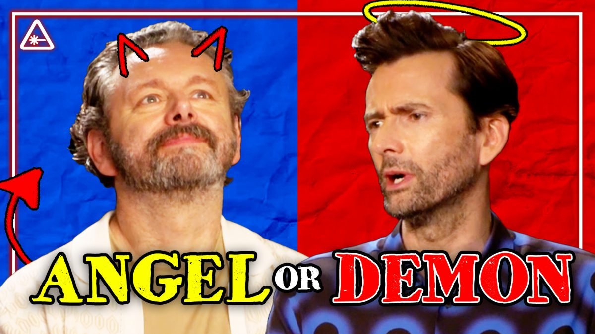 Are Michael Sheen & David Tennant ANGELS or DEMONS? | Good Omens 2 ...