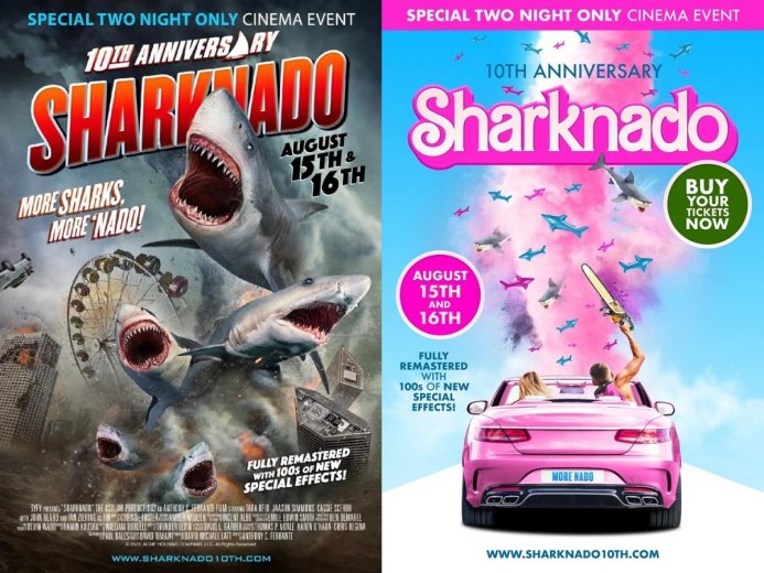 SHARKNADO Comes to Theaters for 10th Anniversary Event - Nerdist