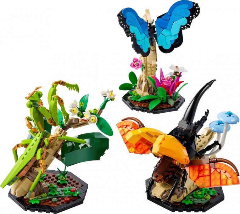LEGO's Insect Collection Will Have Fans of Nature Buzzing - Nerdist