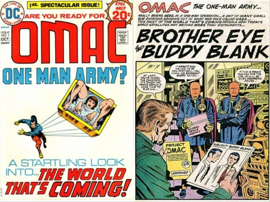 The DC Comics History of BLUE BEETLE'S Cyborg OMAC Army - Nerdist