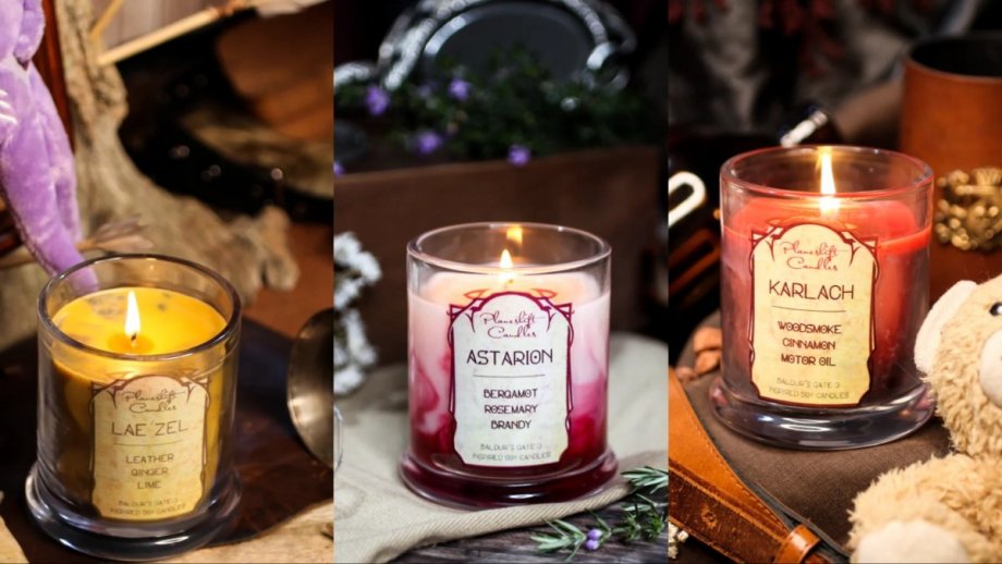These BALDUR'S GATE 3 Candles Let You Smell Astarion Whenever You ...