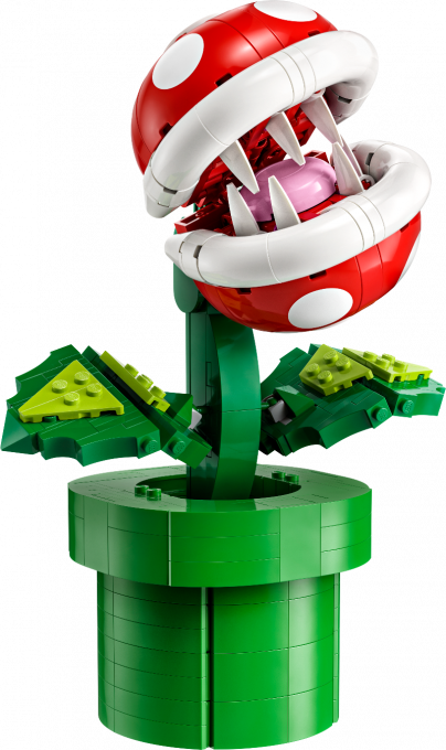 LEGO SUPER MARIO BROS. Piranha Plant Set Will Devour Your Time and ...