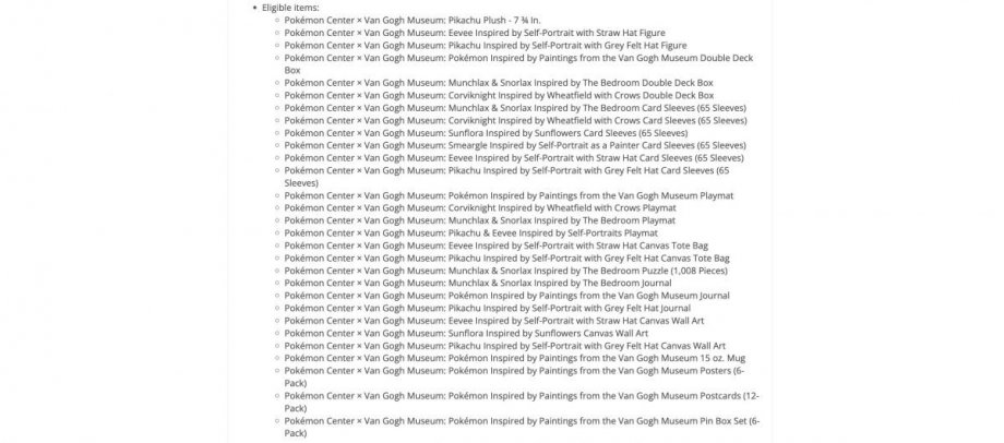 POKÉMON x Van Gogh Collaboration Promo Pikachu Card Is No Longer ...