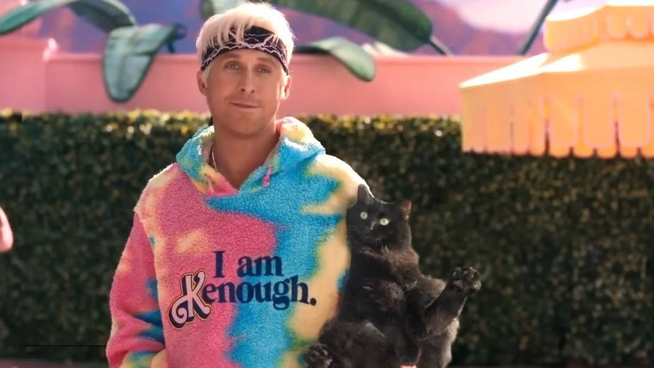 Ken Gets a Cat Who Thinks He's Kenough in Fun BARBIE Movie Edit - Nerdist