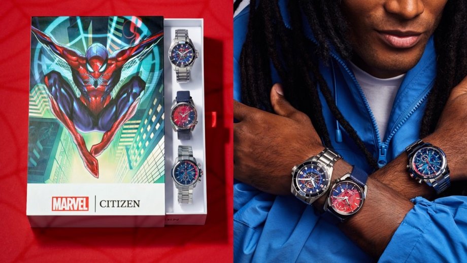 $995 Citizen Watch SPIDER-MAN Collector's Box Set Will Make Your Spidey ...