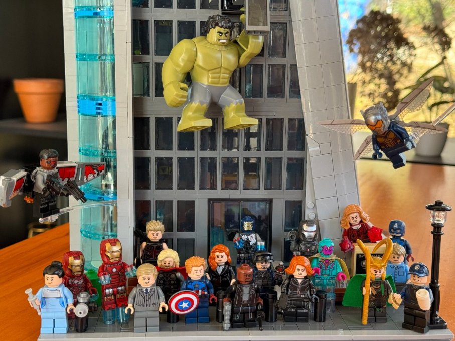 You Are Not Prepared for How Big the LEGO Avengers Tower Is - Nerdist