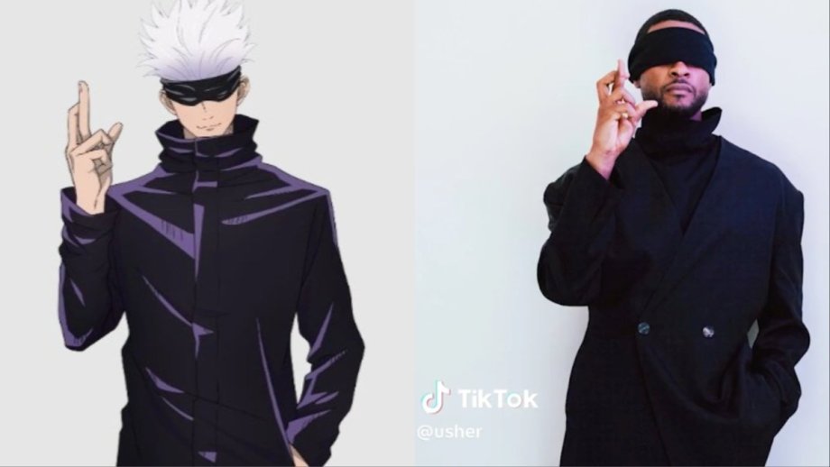 Usher Cosplaying JUJUTSU KAISEN's Satoru Gojo Sparks Pure Fandom Joy ...