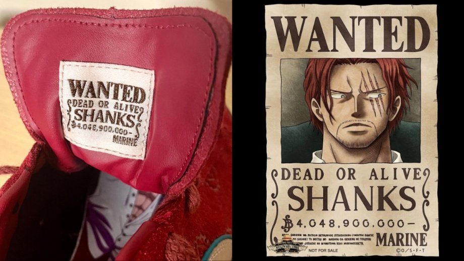 Take a Closer Look at Shanks' Shoe From ONE PIECE x PUMA's ...
