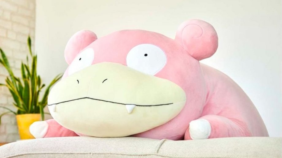 This $450 Slowpoke POKÉMON Plush Is 5 Feet Long - Nerdist