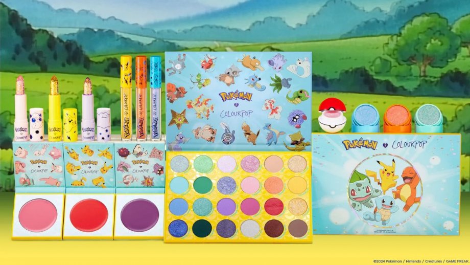 The ColourPop x POKÉMON Collection Invites You to Catch 'Em All - Nerdist