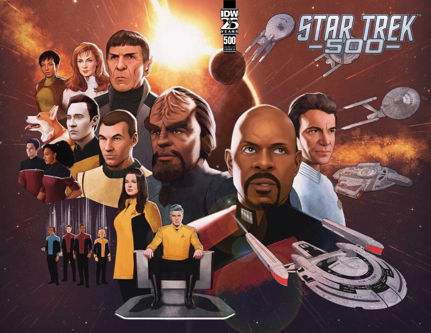 STAR TREK 500 from IDW Sets Up Massive Trek Crossover Event for 2025 ...