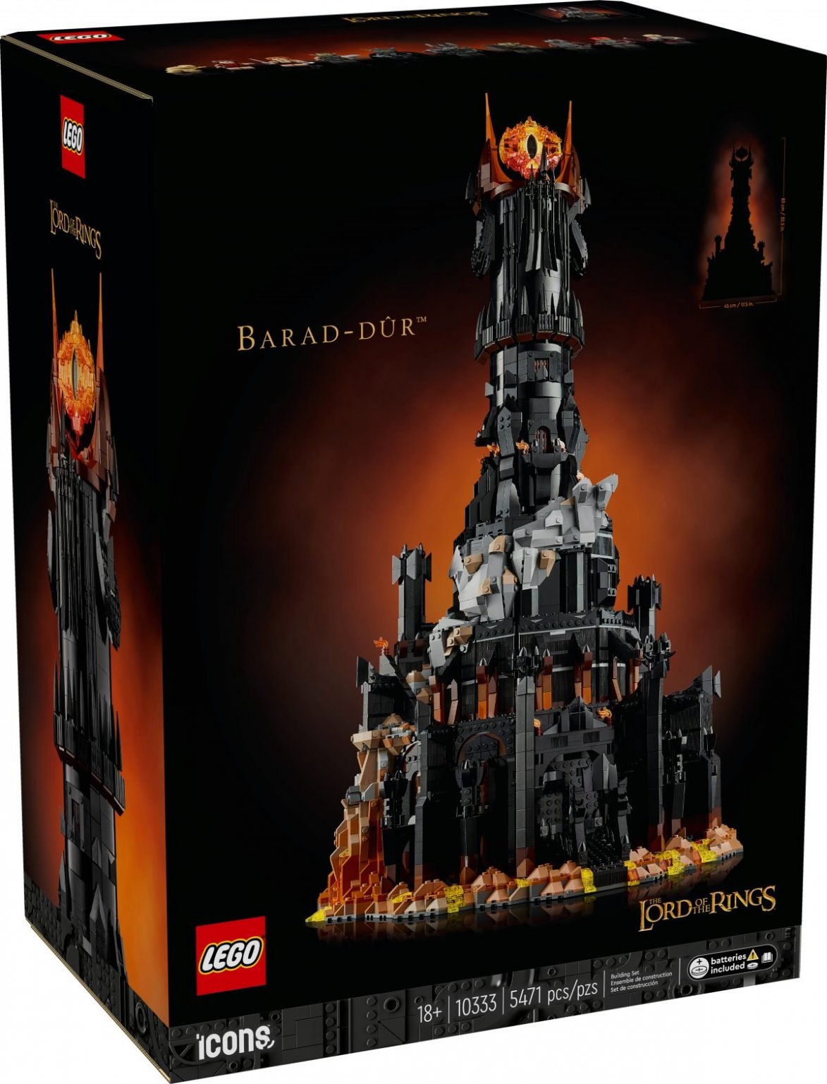 LEGO's New LORD OF THE RINGS: BARAD-DÛR Set Invites You on a Journey to ...