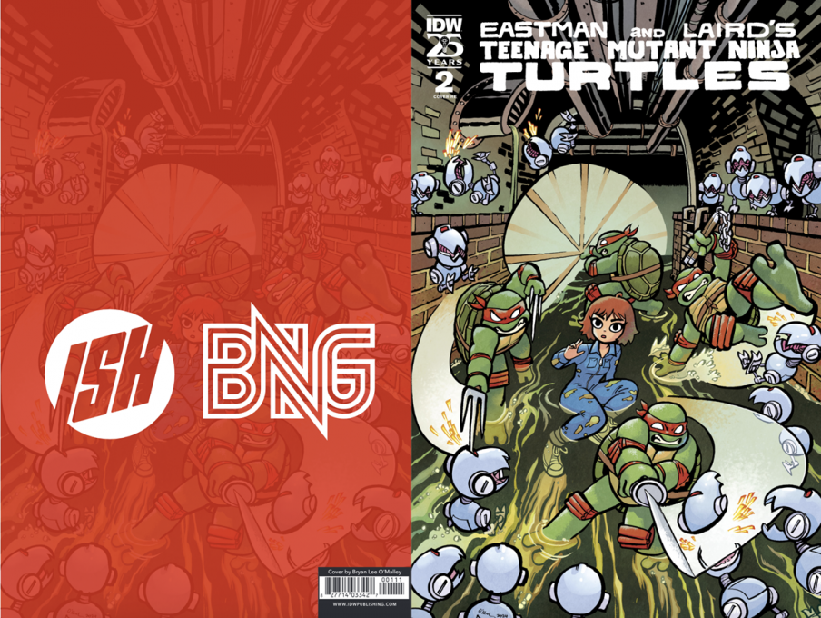 Celebrate TMNT and SCOTT PILGRIM With Bryan Lee O'Malley's Exclusive ...