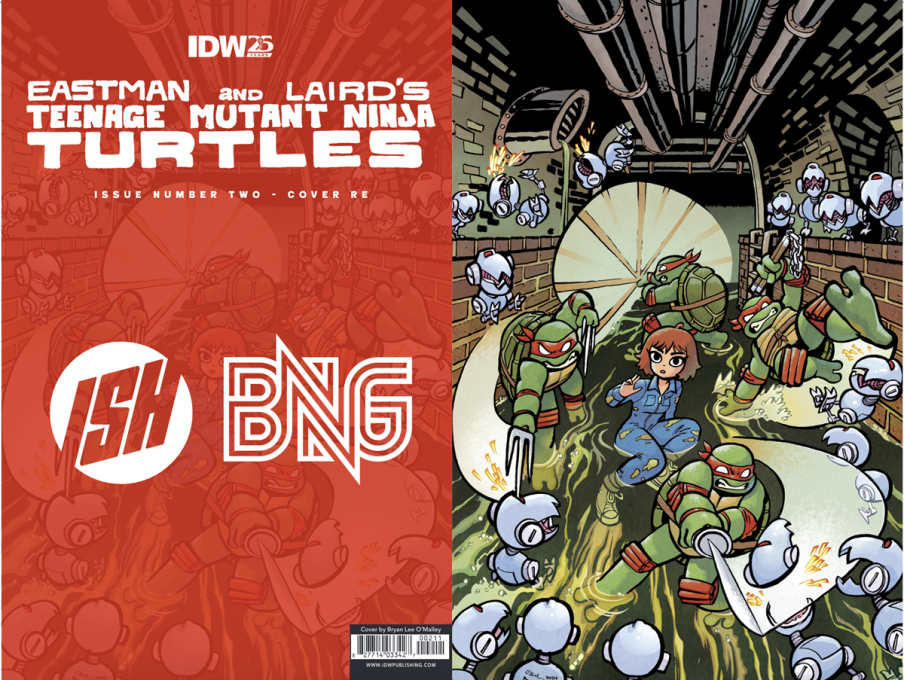 Celebrate TMNT and SCOTT PILGRIM With Bryan Lee O'Malley's Exclusive ...