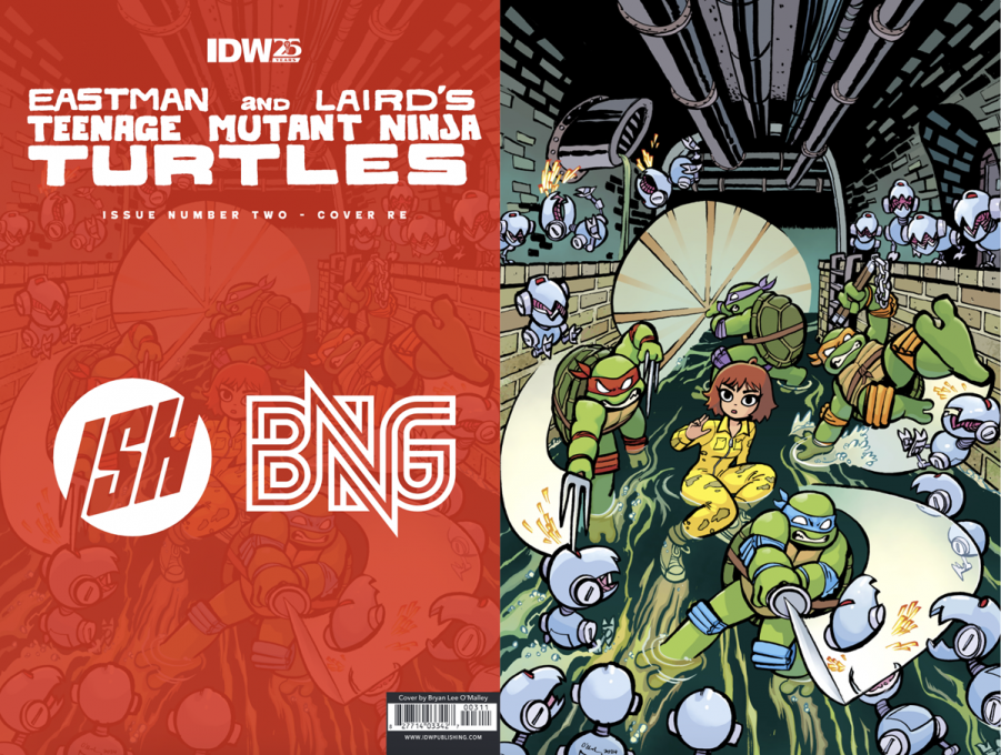 Celebrate TMNT and SCOTT PILGRIM With Bryan Lee O'Malley's Exclusive ...