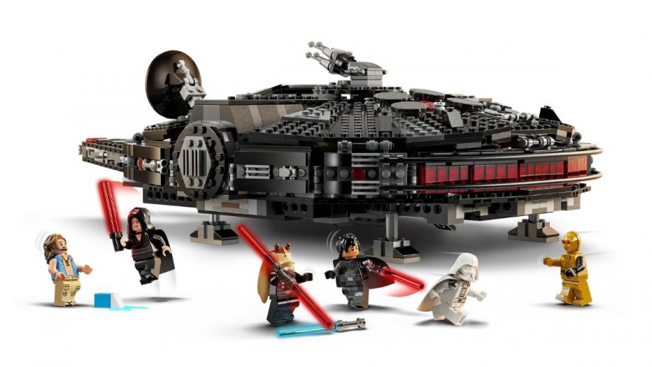 Dark Falcon LEGO STAR WARS Set Reveals Darth Jar Jar and Beach Luke ...