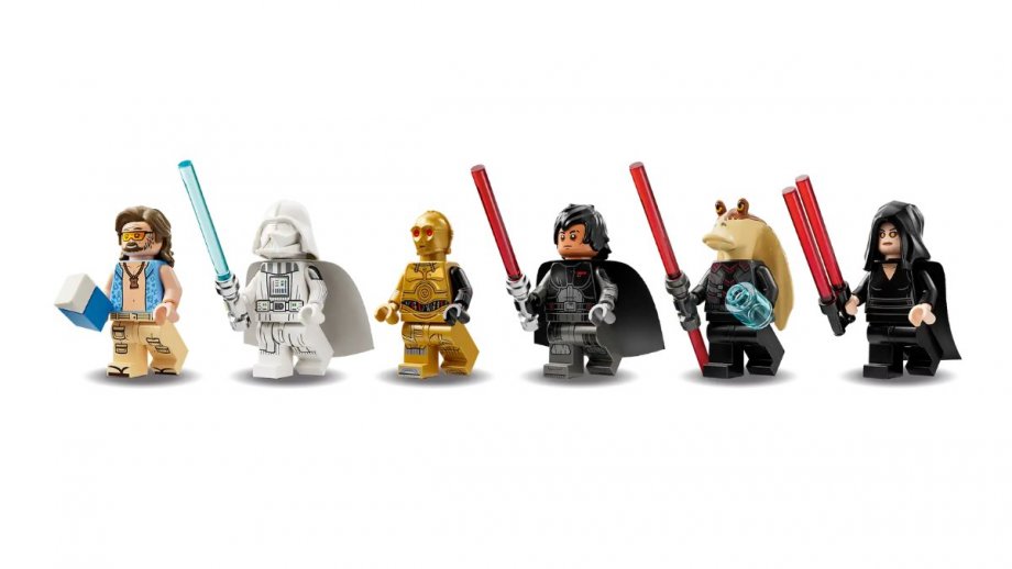 Dark Falcon LEGO STAR WARS Set Reveals Darth Jar Jar and Beach Luke ...