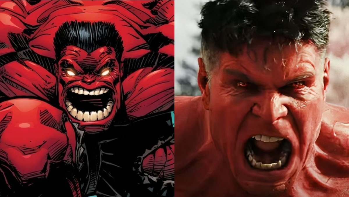 Hulk Gegen Red Hulk Hintergrundbild Red Hulk & Hulk Both Rage But In
