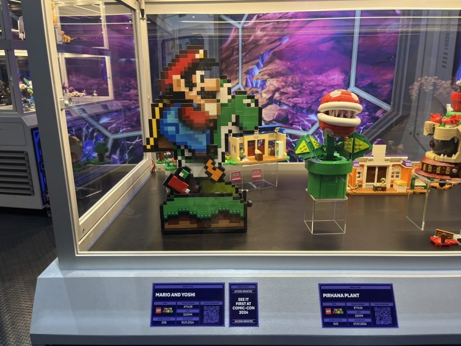 New SUPER MARIO WORLD: Mario & Yoshi LEGO Set Is a Nostalgic 2D Build ...