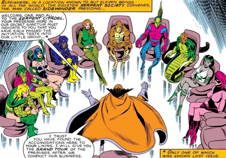 Who Are Sidewinder and the Serpent Society? New MCU Villains Explained ...