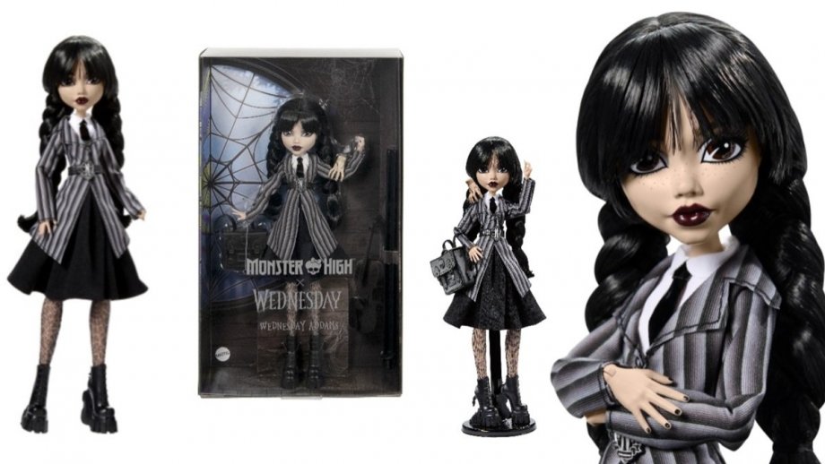 Wednesday Addams Enrolls at Monster High for New Collectible Dolls ...