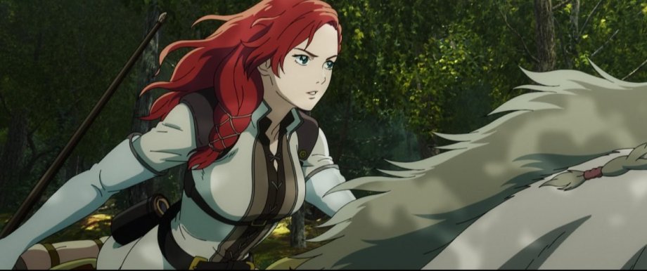 THE WAR OF THE ROHIRRIM's Gaia Wise on Héra as a Shieldmaiden of Rohan ...