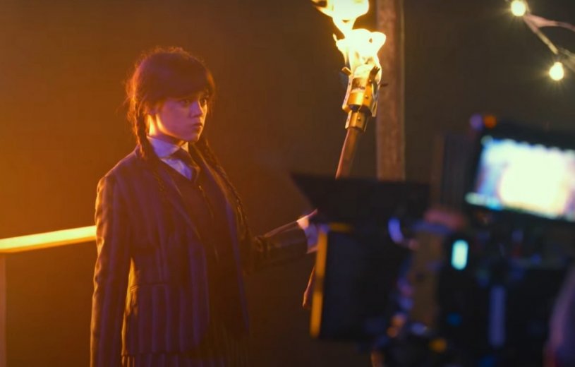 WEDNESDAY Season 2 Clip Takes Us Behind-the-Scenes at Nevermore Academy ...