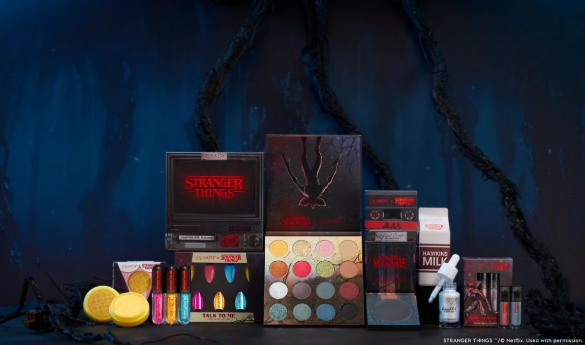 ColourPop x STRANGER THINGS Makeup Collection Will Turn Your Look ...