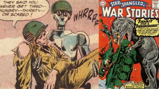 The DC Comics History of CREATURE COMMANDOS' G.I. Robot - Nerdist