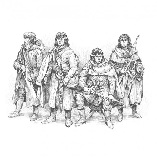 LOTR Meets DUNGEONS & DRAGONS in THE LORD OF THE RINGS ROLEPLAYING Game ...