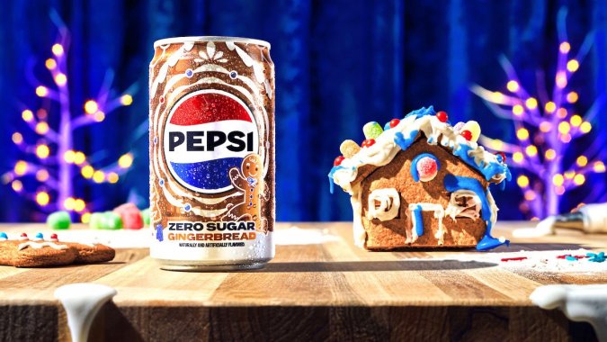 Pepsi and Shaq Get Festive With New Zero Sugar Gingerbread Flavor - Nerdist