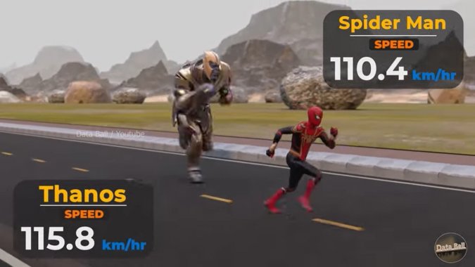 Video Compares the Ridiculous Running Speeds of Marvel Characters - Nerdist