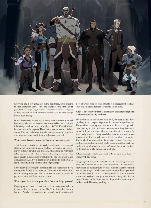 THE ART OF THE LEGEND OF VOX MACHINA Exclusive Excerpts: Percival de ...