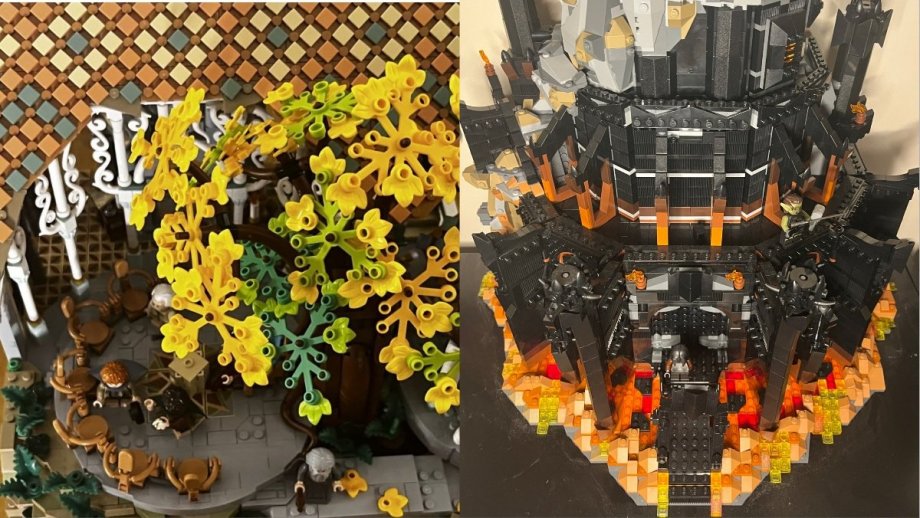 LEGO's LORD OF THE RINGS Barad-dûr Set Review: Barad-dûr Is a Gorgeous ...