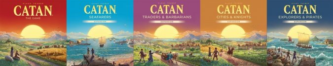 CATAN Celebrates 30th Anniversary with 6th Edition Which Is New ...