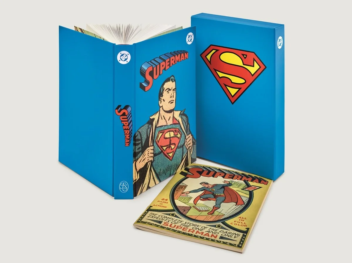 DC: SUPERMAN Deluxe Book Celebrates the Man of Steel's Enduring Legacy ...