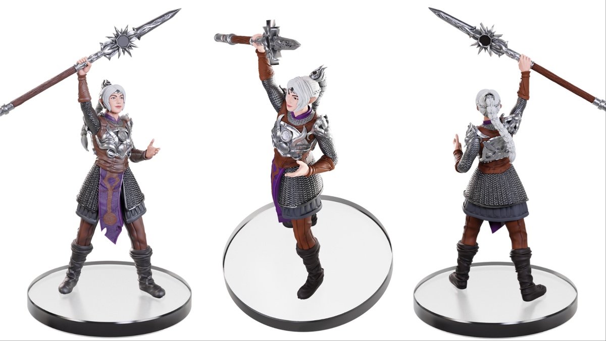 'Secret Rare' White-Hair Shadowheart D&D Miniature Joins WizKids ...