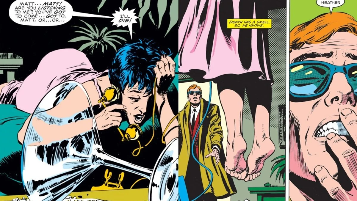 Who Is DAREDEVIL: BORN AGAIN's Heather Glenn? Her Tangled Marvel Comics ...