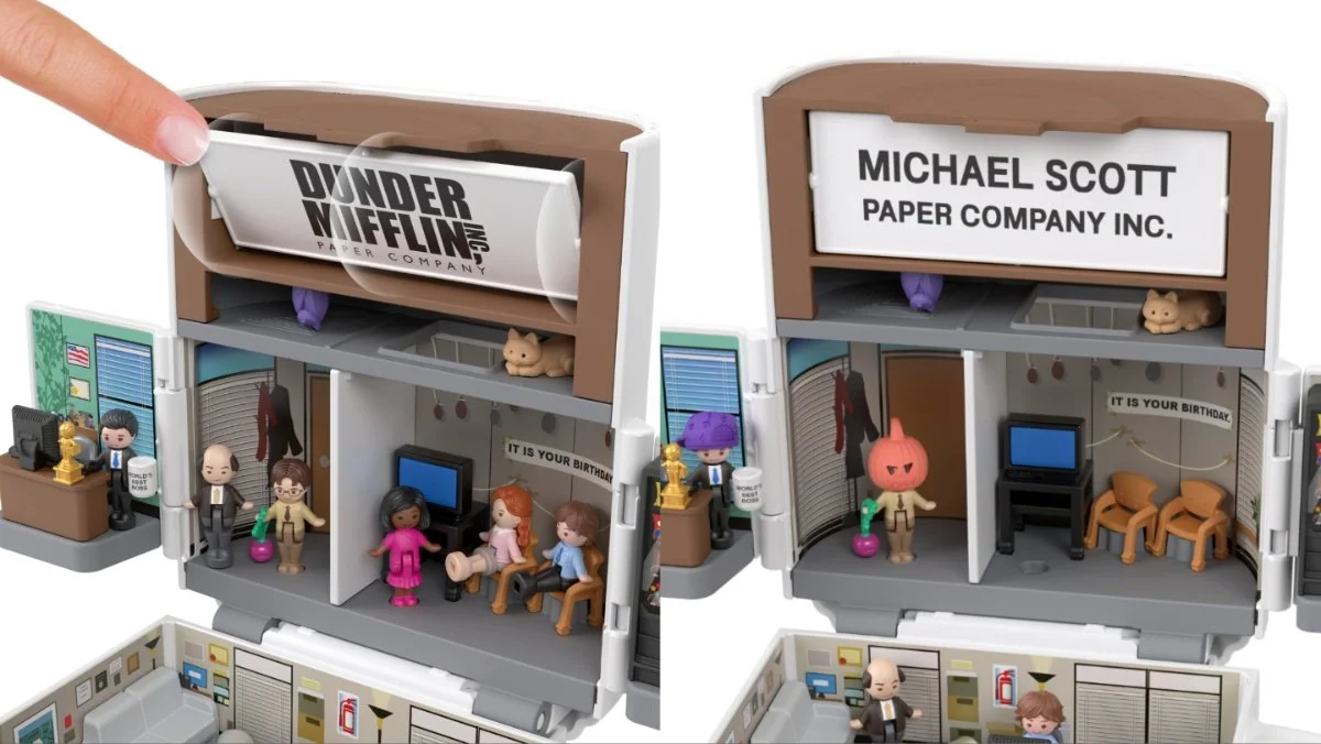 THE OFFICE Polly Pocket Mug Puts Dunder Mifflin in Your Hands - Nerdist