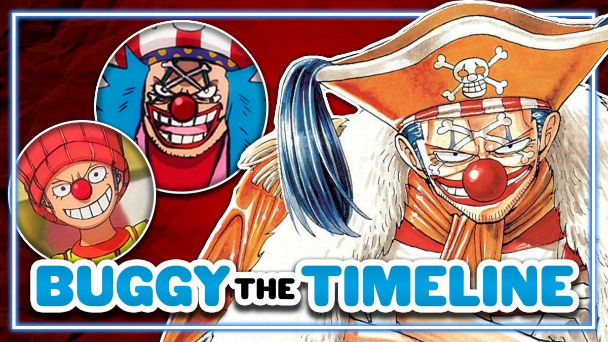 Buggy the Clown: A Tragic Timeline | One Piece - Nerdist