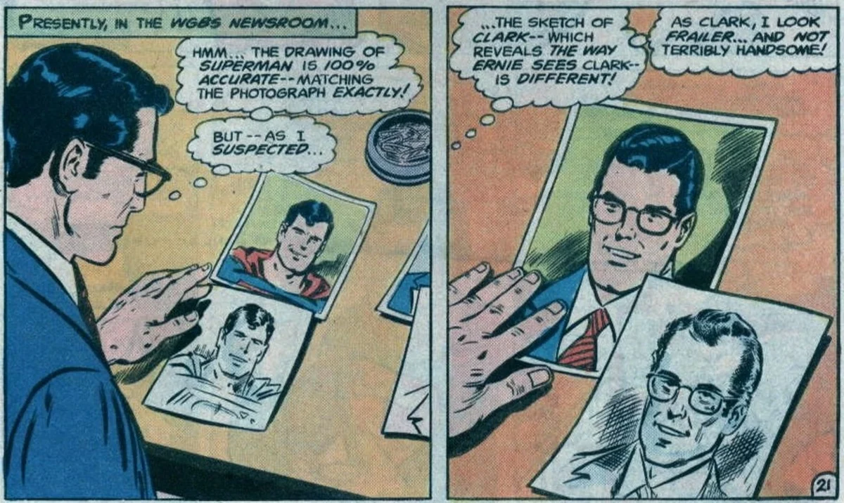 The DC Comics History of SUPERMAN'S Identity Concealing Hypno-Glasses ...