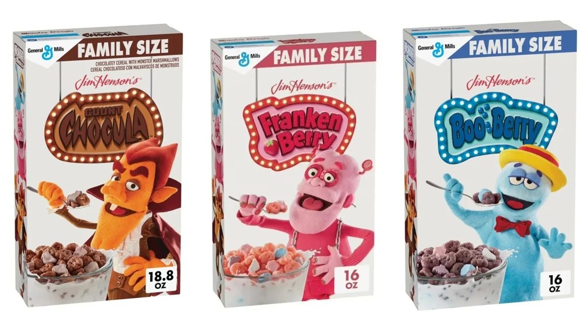 The Monster Cereals Get a Jim Henson Puppet Makeover this Spooky Season ...