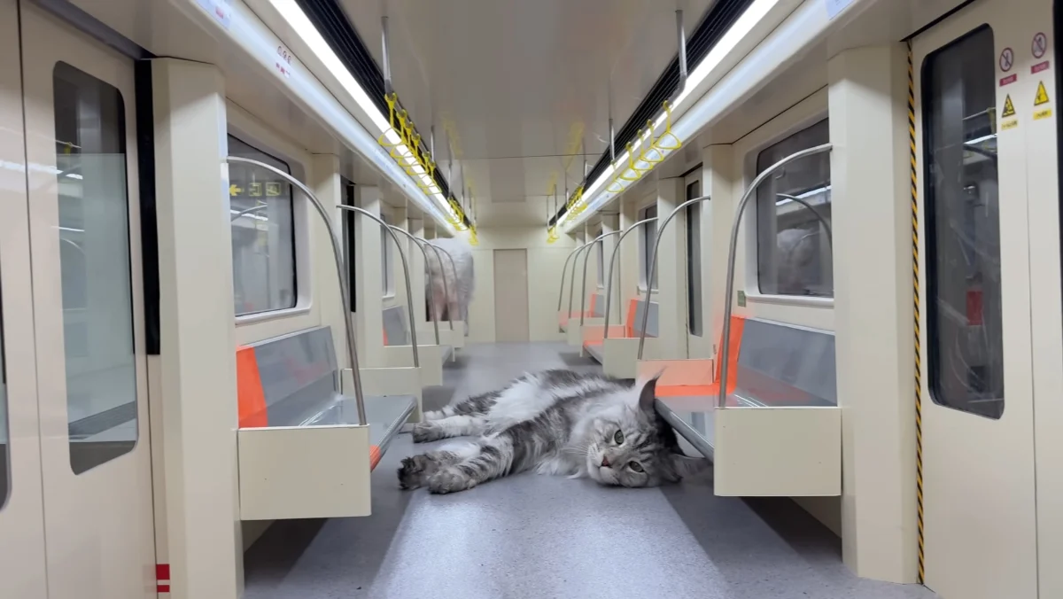 Watching Cats Ride a Cat Subway WILL Improve Your Day (Video) - Nerdist