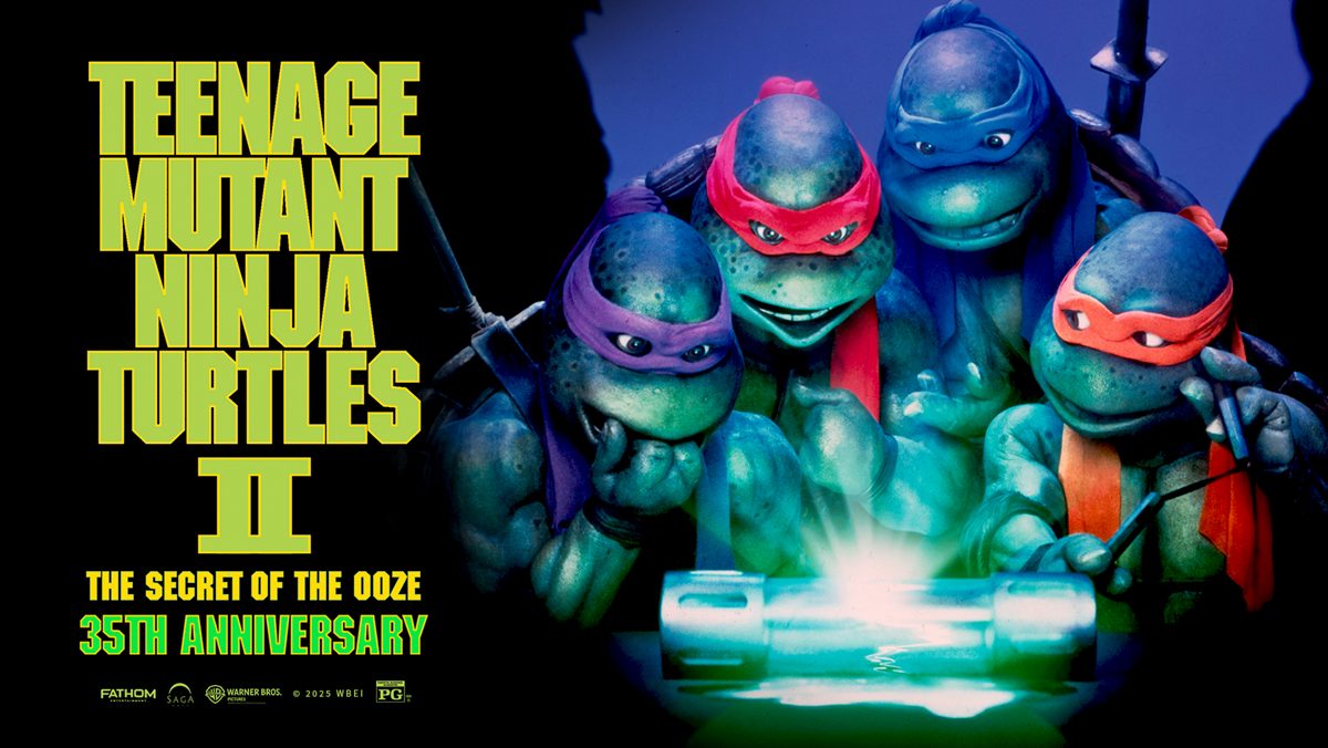 TMNT II 35th Anniversary Screenings Coming in 2026, Original TMNT ...