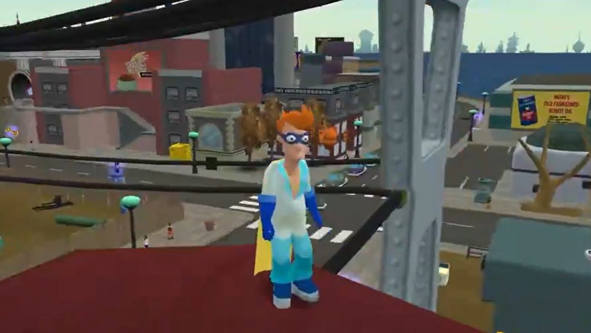 Fan Made an Amazing FUTURAMA Mod for SIMPSONS: HIT & RUN - Nerdist